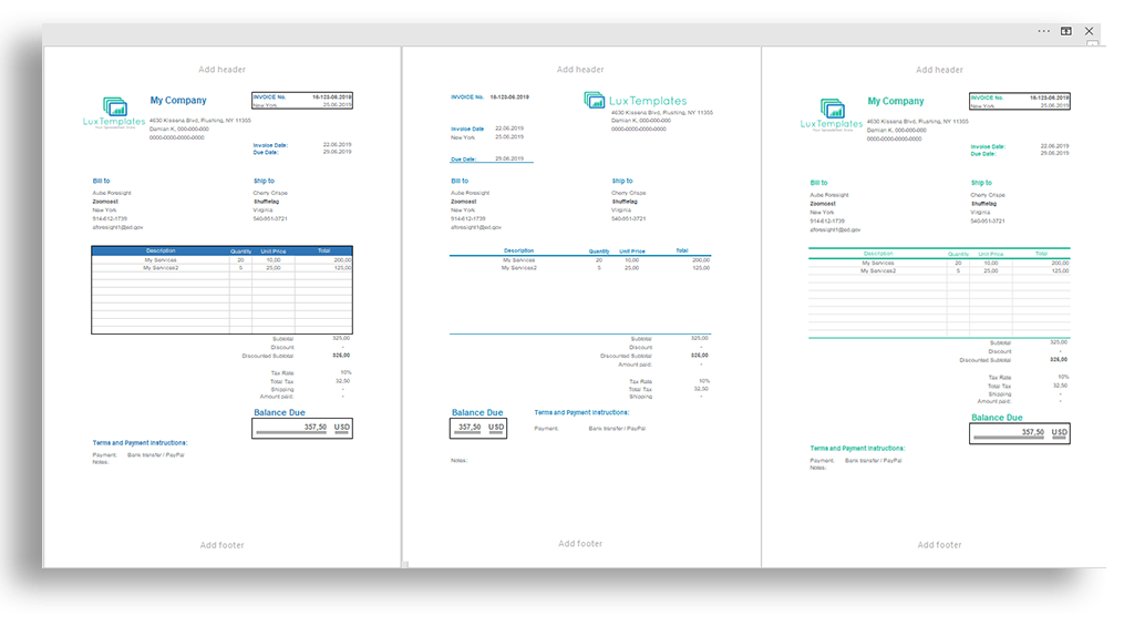 Invoice Generator - Tracker - Dashboard | Excel & Google Sheet Template