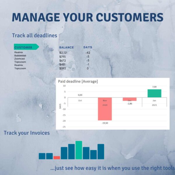 Excel Invoice Generator Tracker Dashboard Luxtemplates