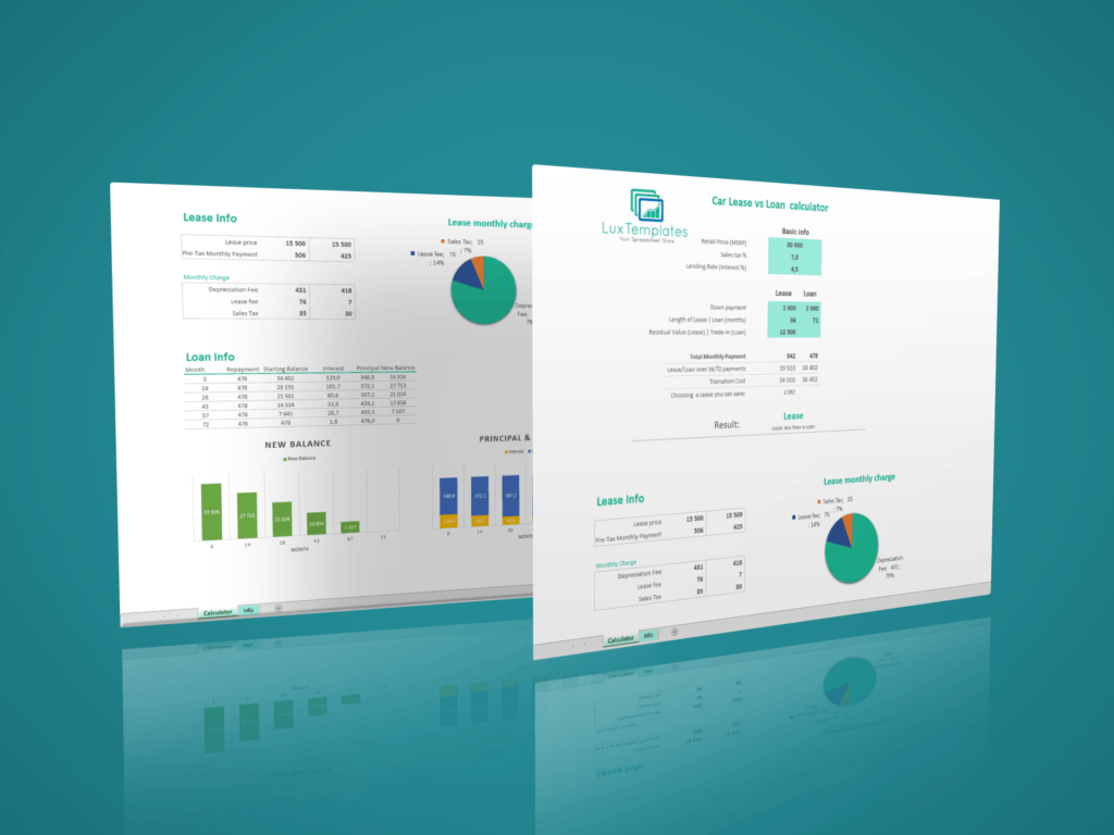 Store — Lux Templates | Your Spreadsheet Store