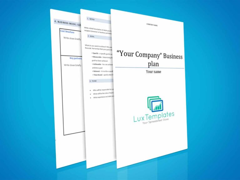 Business Model - Analysis Template | LuxTemplates