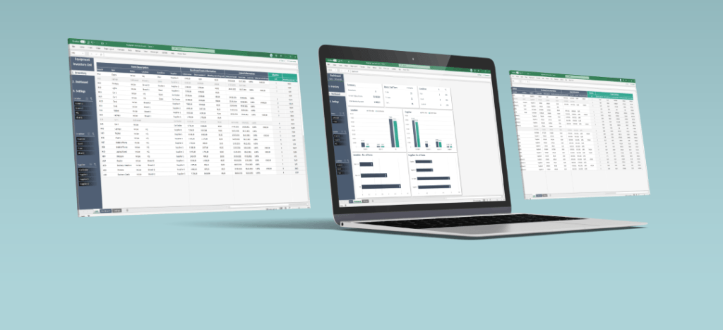 Equipment Inventory List - Flexible Spreadsheet to Track Assets